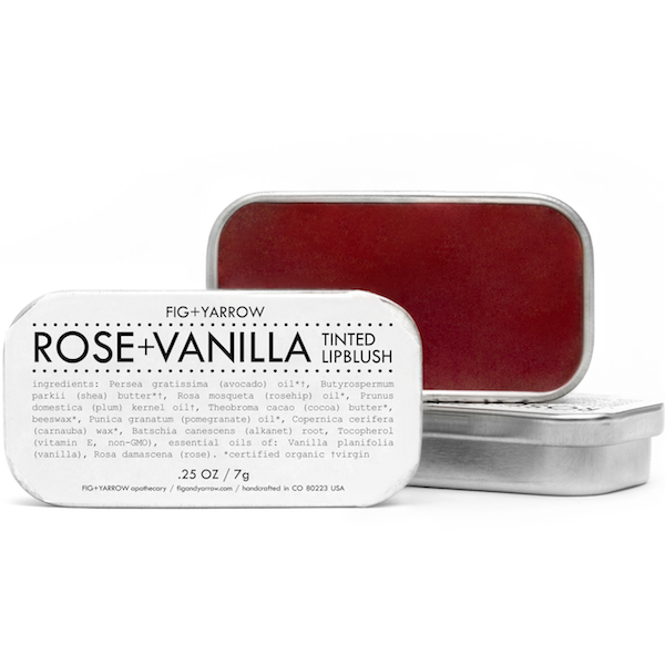 Tinted Lip Blush ~ Rose + Vanilla | FIG+YARROW